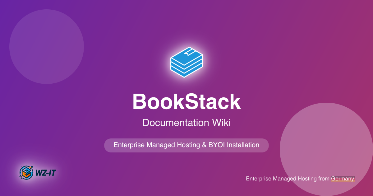 GDPR-compliant Enterprise Managed BookStack Hosting