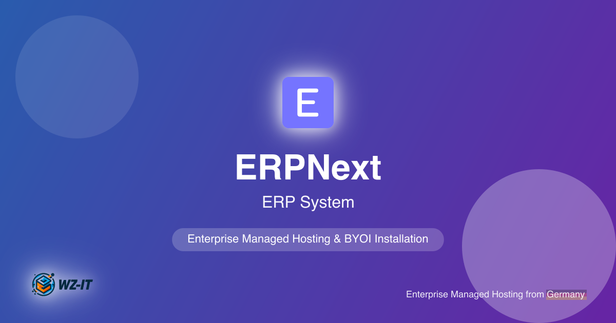 ERPNext Managed Hosting, Installation & Development