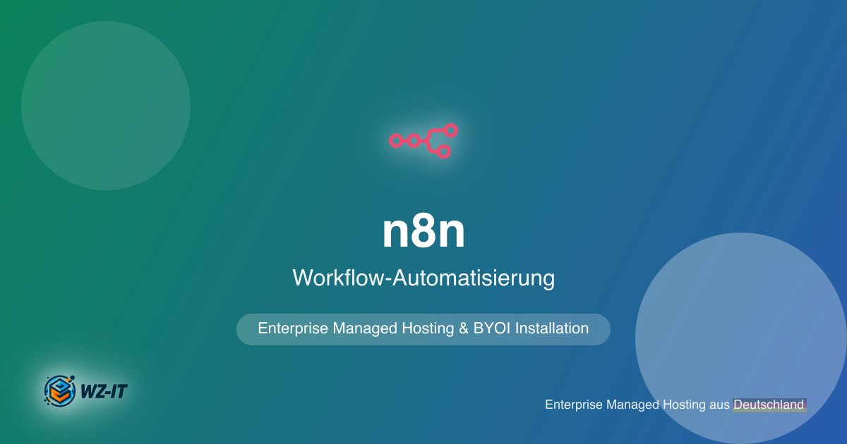 n8n Hosting, Installation & Entwicklung | WZ-IT
