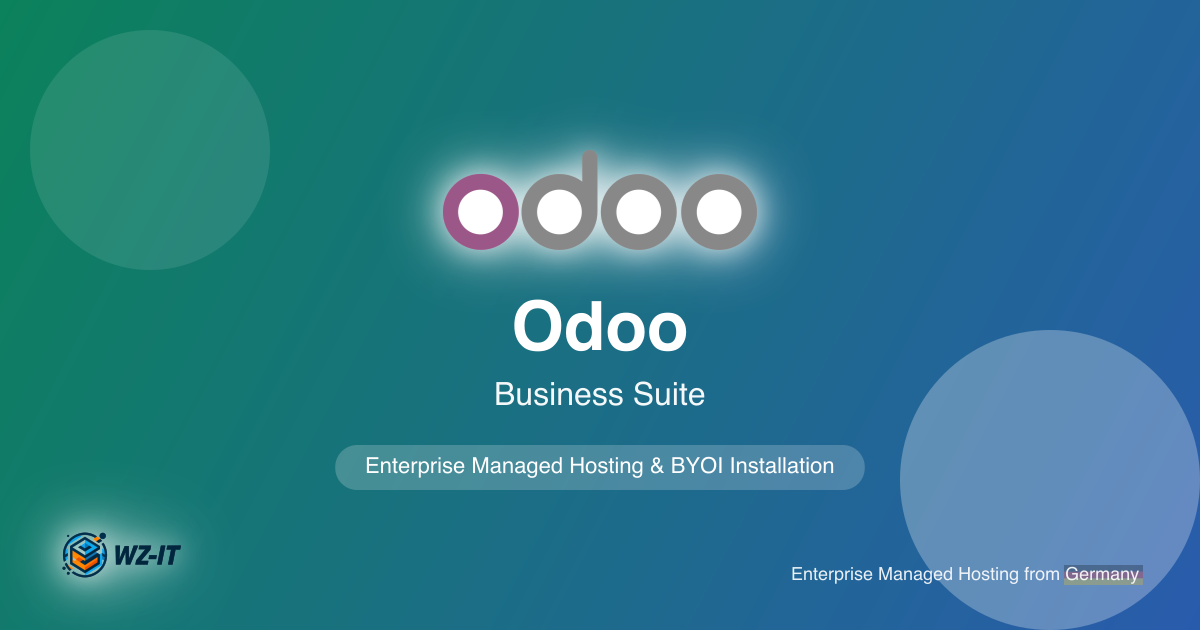 Fully Managed Odoo Hosting for companies